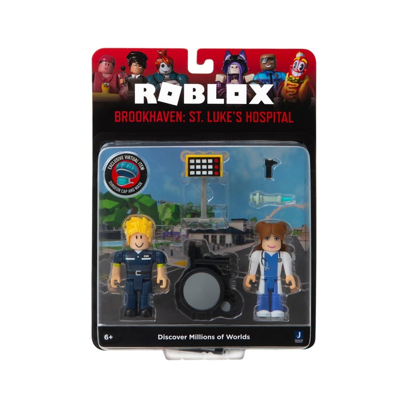 Roblox - Game Pack Figurines Brookhaven: St. Luke's Hospital | Cultura