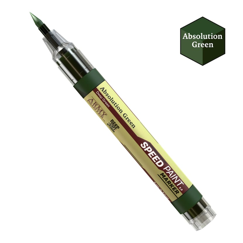 Army Painter - Speedpaint Marker - Absolution Green- Peinture Acrylique ...