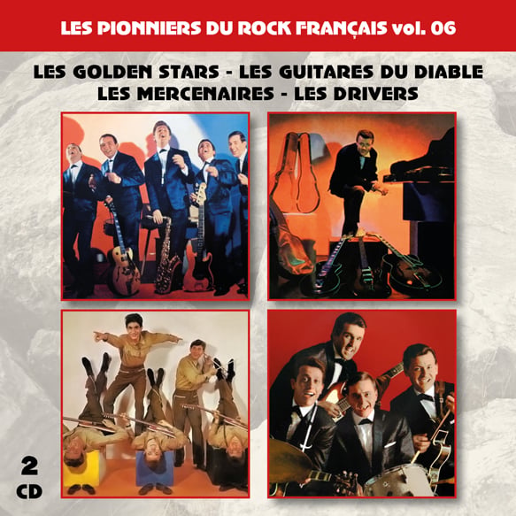 Les pionniers du Rock Français vol. 06 : Les Golden Stars - Les ...