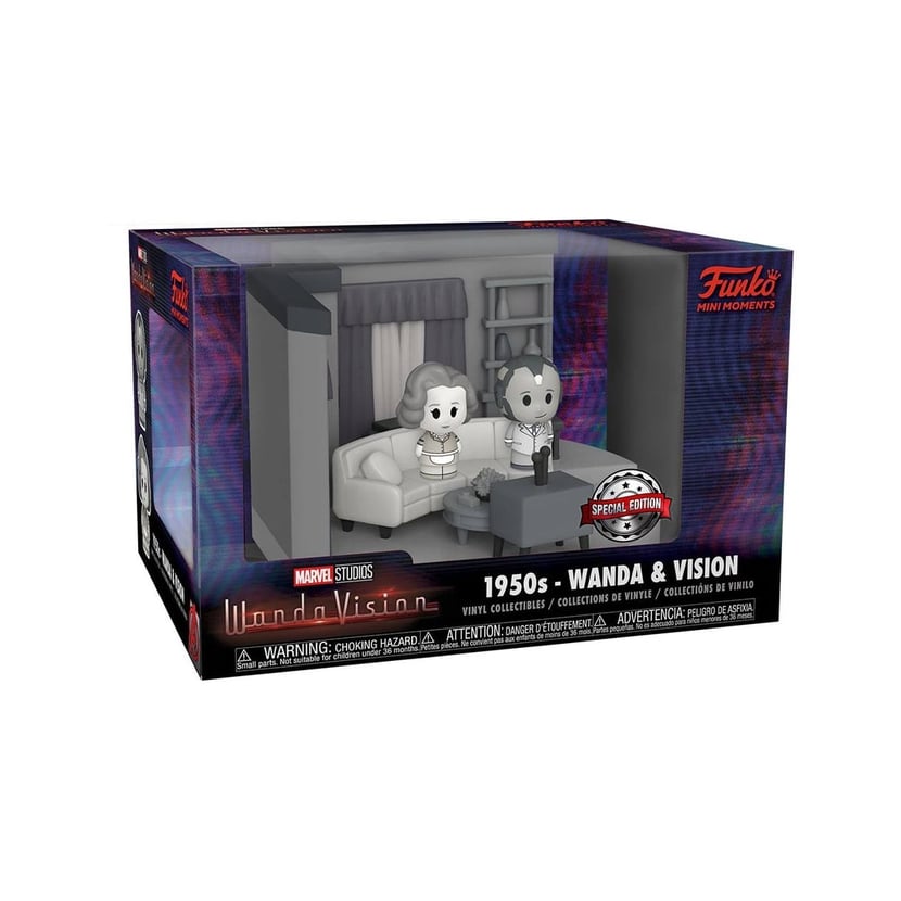 WandaVision - Figurines POP! Set Mini Moment LR 50's 9 cm - Figurines ...