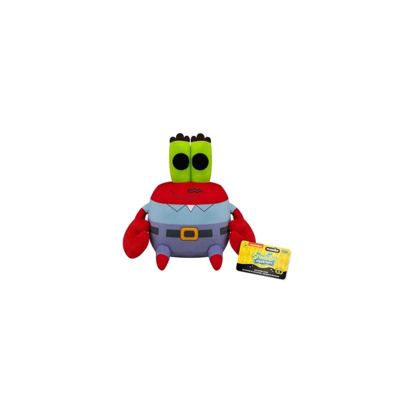 Bob l'éponge - Peluche Bob l'éponge 25th Anniversary Mr. Krabs 18 cm ...