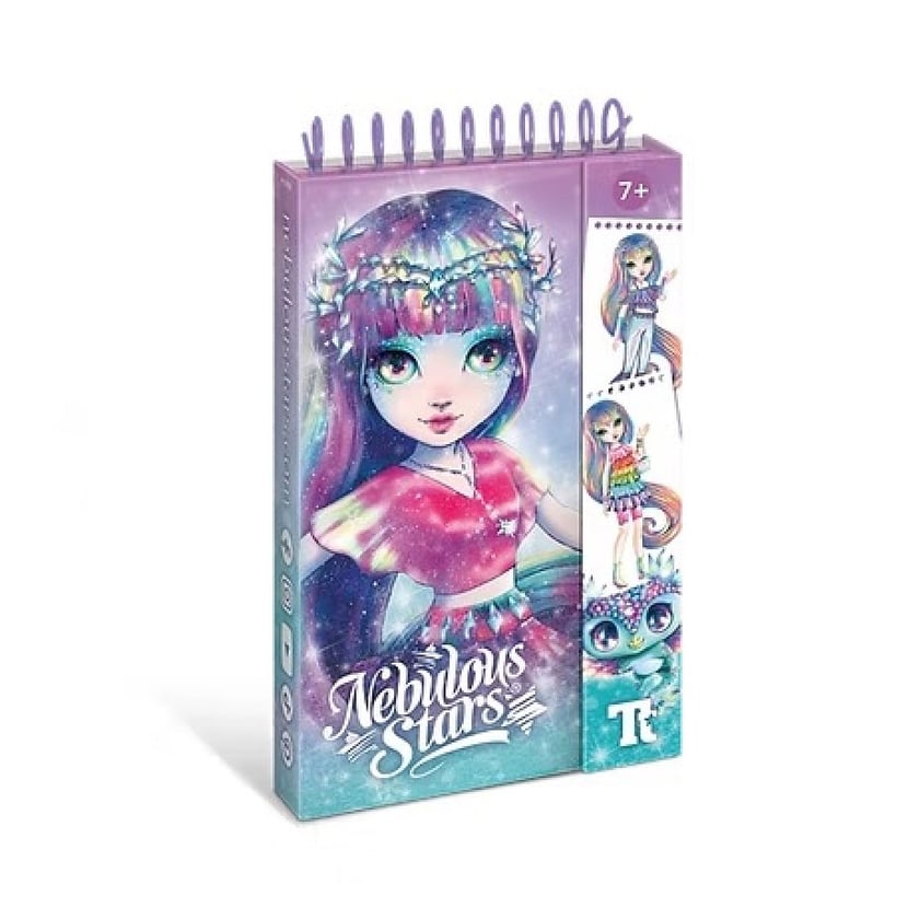 Mini Carnet de Mode – Isadora - Nebulous Stars - Aqua- Dessin ...