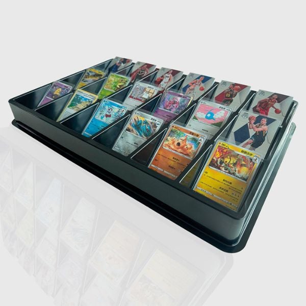 Boîte de rangement 18 cases pour cartes Phoenix Shield | Cultura