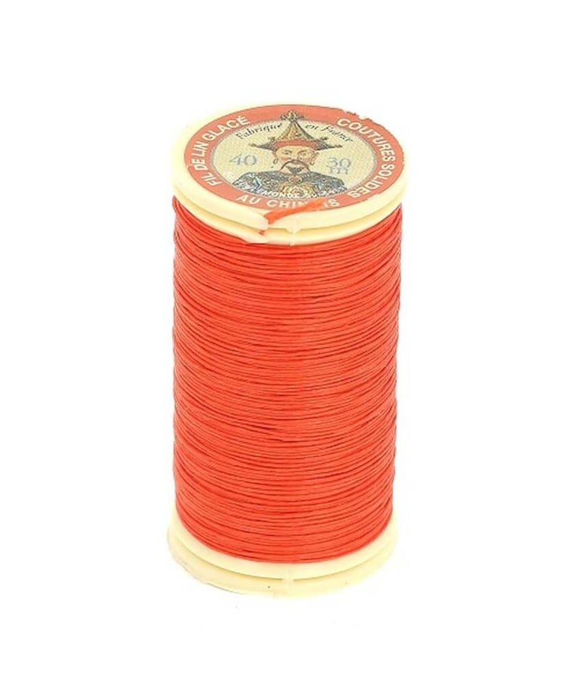 Fil lin glacé 30 m – Fil au Chinois – N° 40 – Fil de lin retors, lisse ...