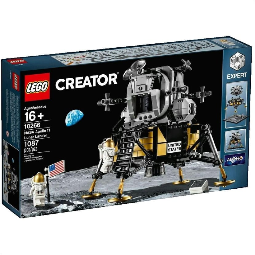 Ensemble de construction LEGO Creator Expert 10266 - Lander lunaire ...