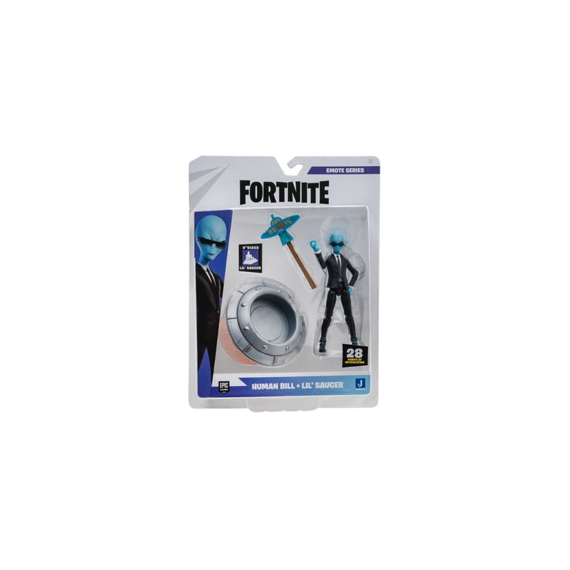 Fortnite - Figurine Emote Series Human Bill & Lil' Saucer - Figurines ...