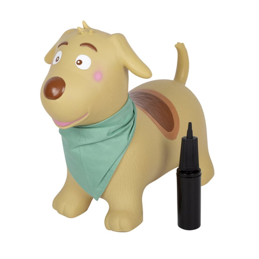 Chien sauteur - a gonfler- Jeux à tirer, trainer et pousser - Jeux de ...