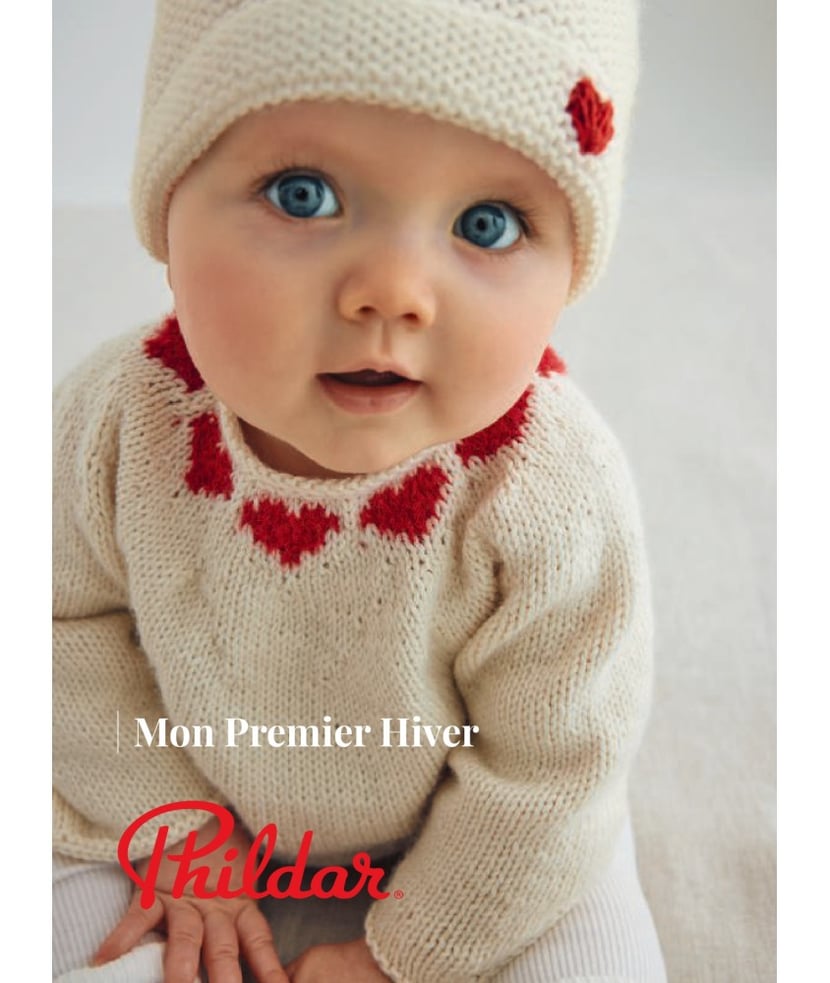 Catalogue n°261 – Mon Premier Hiver - Automne/Hiver 2025-2026 - Phildar Blanc- Catalogue ...