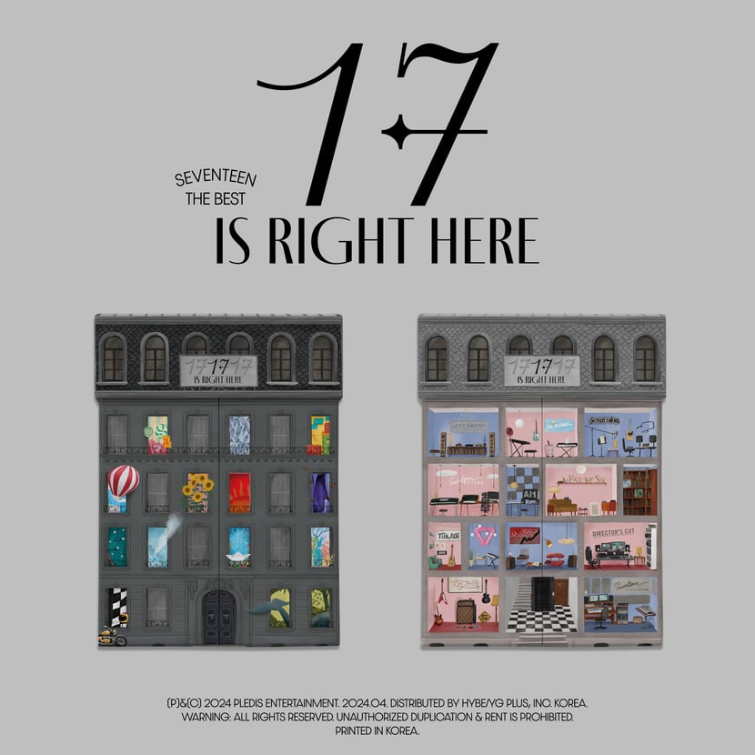 SEVENTEEN BEST ALBUM '17 IS RIGHT HERE' (Exclusive Ver.) : Seventeen ...