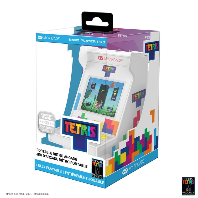 Console portable rétro My Arcade - Nano Player Tetris - Consoles retro ...