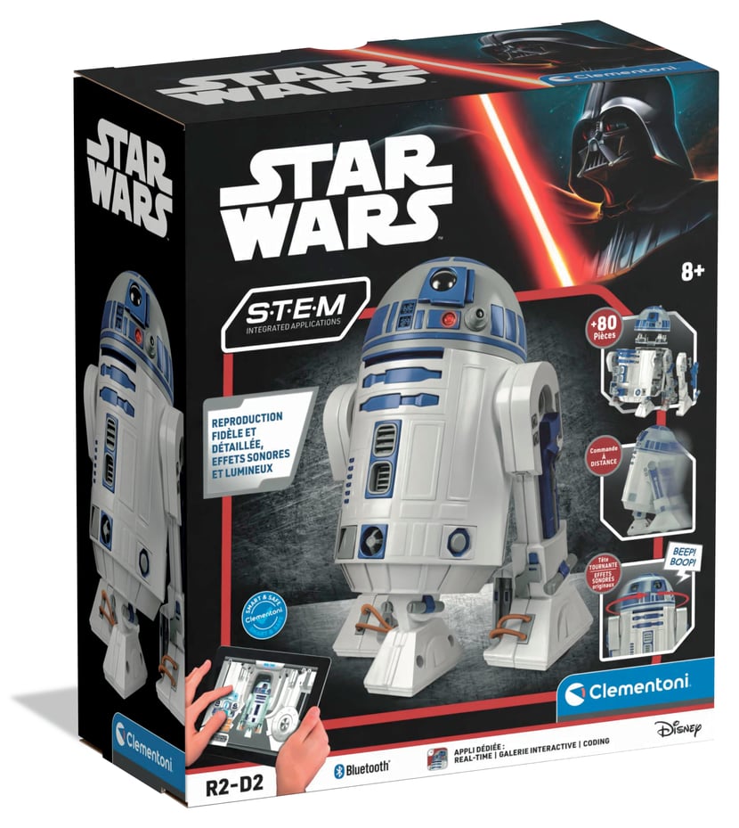Robot Star Wars R2 D2 - Clementoni- Robots - Jeux Interactifs | Cultura