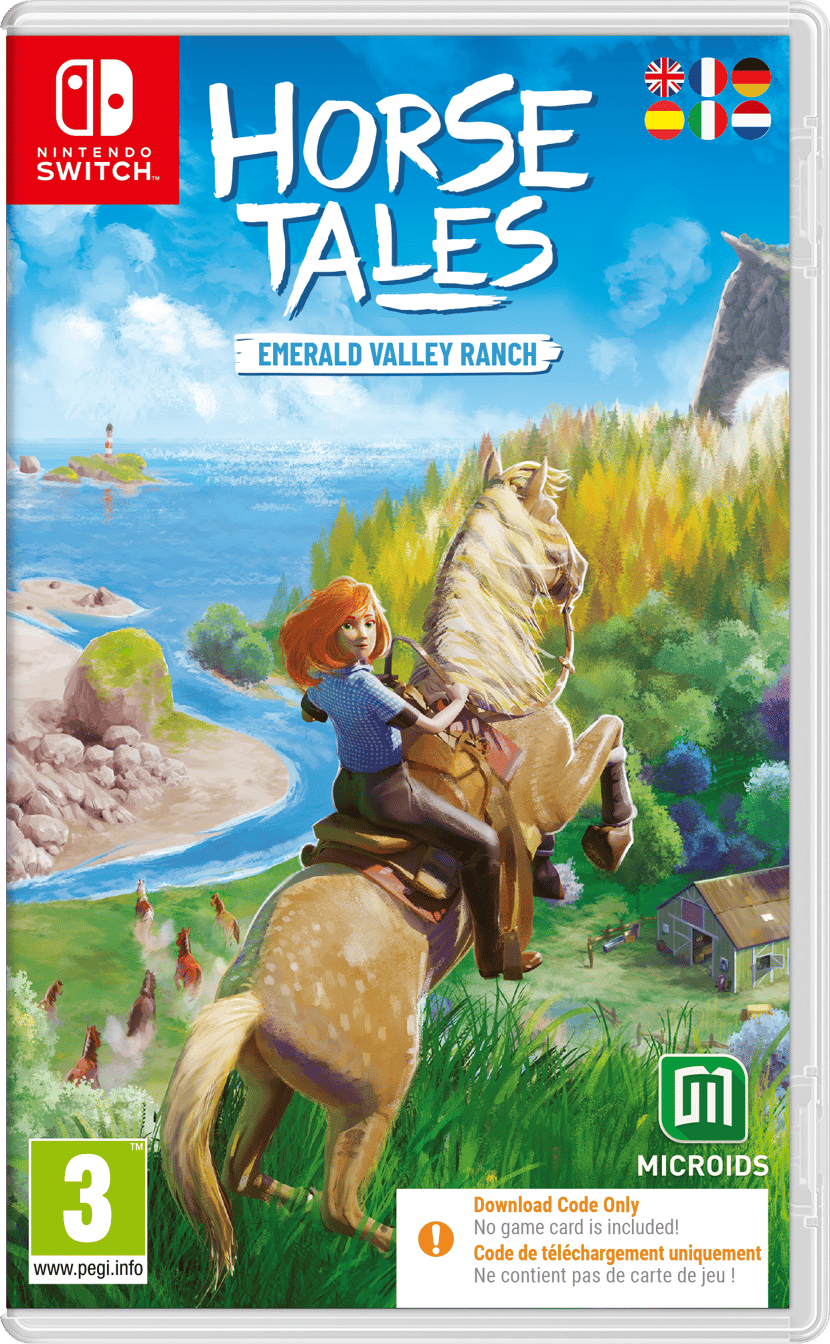 Horse tales - Code in a box - Switch- Jeux Code in a box - Jeux Switch ...