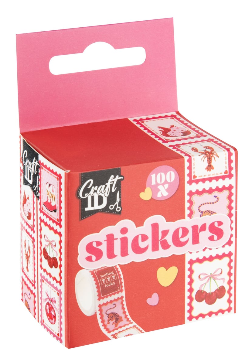 Lot de 100 stickers Craft Id - Timbres- Albums Scrapbooking - Albums et ...