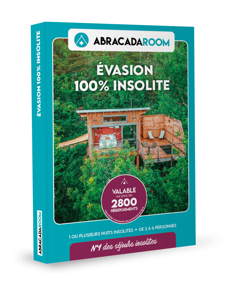 Coffret cadeau Abracadaroom - Evasion 100% Insolite - Coffrets week-end ...
