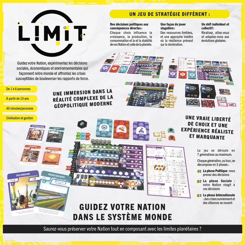 Limit - Ludonaute- Jeux de stratégie expert - Jeux de stratégie | Cultura