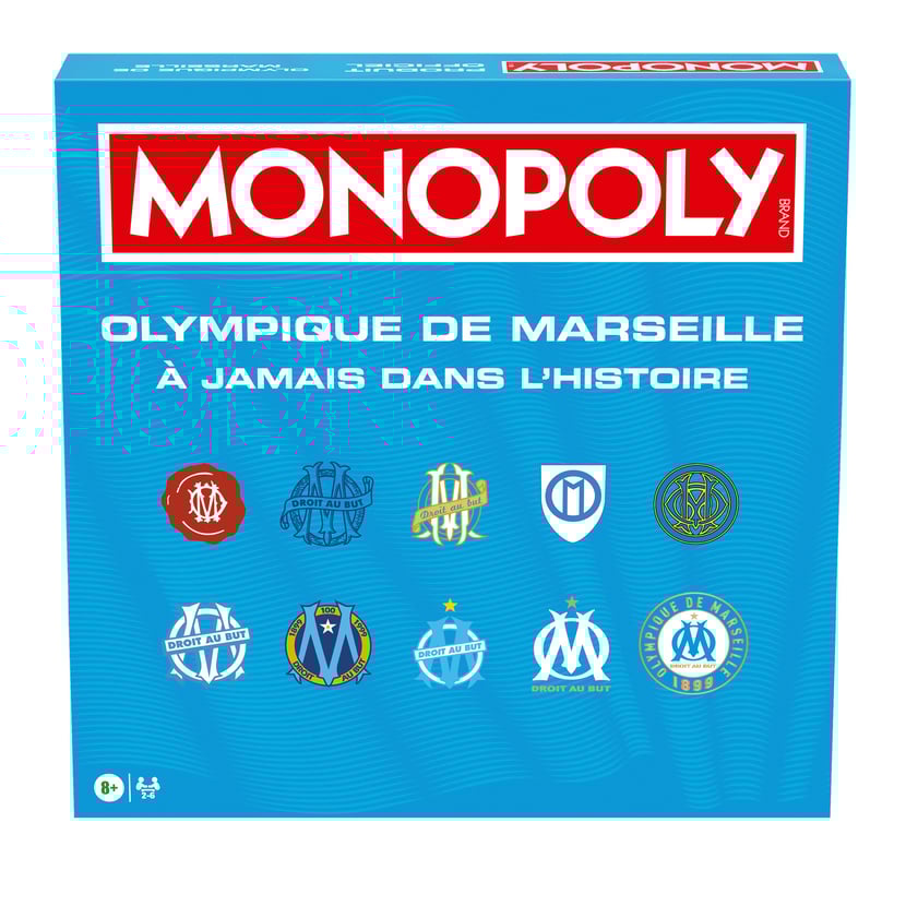 Monopoly Olympique de Marseille - Hasbro- Jeux d'ambiance | Cultura