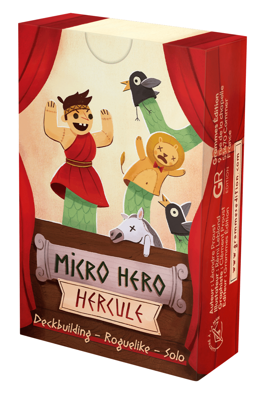 Micro héro : Hercule - Grammes Edition- Jeux de stratégie expert - Jeux ...