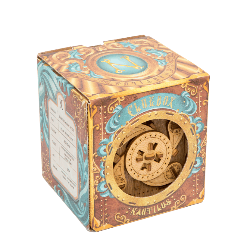 Cluebox - Captain Nemo Nautilus- Jeux d'enquête et Escape game | Cultura