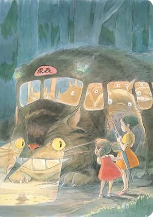Carnet Ghibli : Totoro Chat Bus- Carnet Classique - Carnets - Cahiers ...