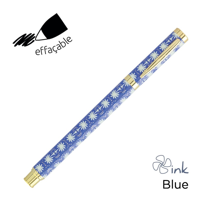 Stylo plume Ink - Plumink Metal Blue - Pointe moyenne - Modèles ...