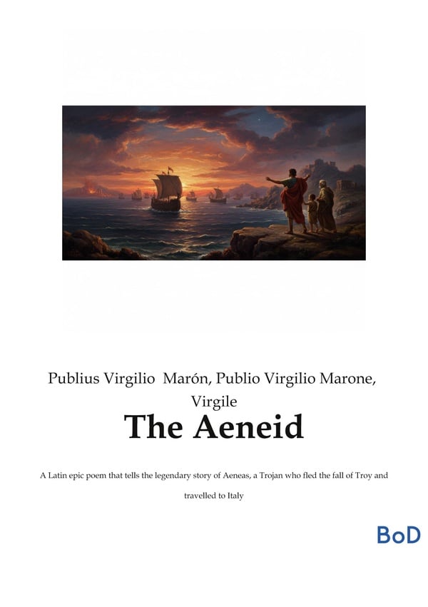 The Aeneid : A Latin epic poem that tells the legendary story of Aeneas ...