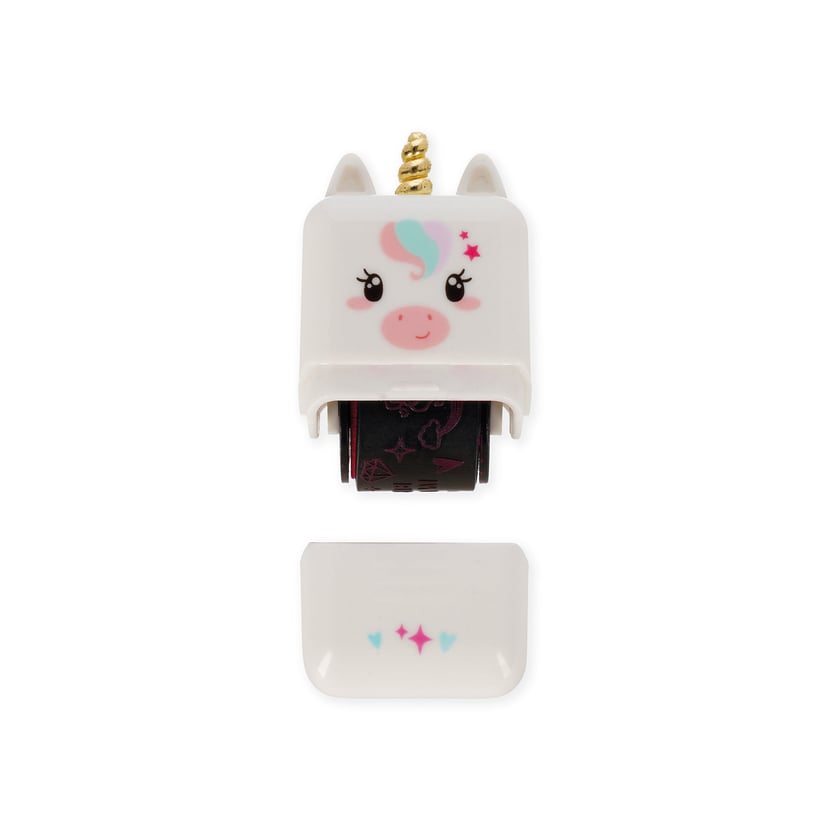 Tampon rouleau décoratif Unicorn - Legami - Encre fuchsia | Cultura