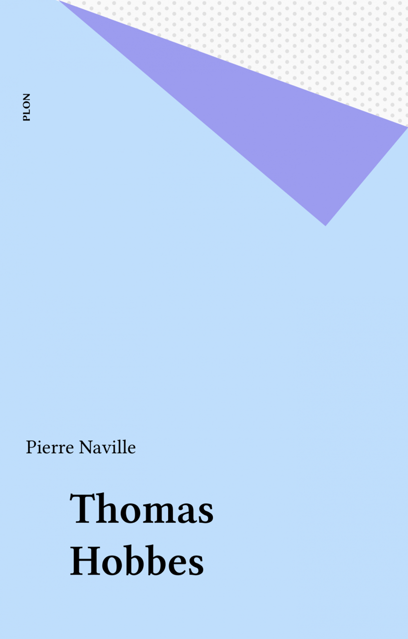 Thomas Hobbes : Pierre Naville - 9782259234023 - Ebook Philosophie ...