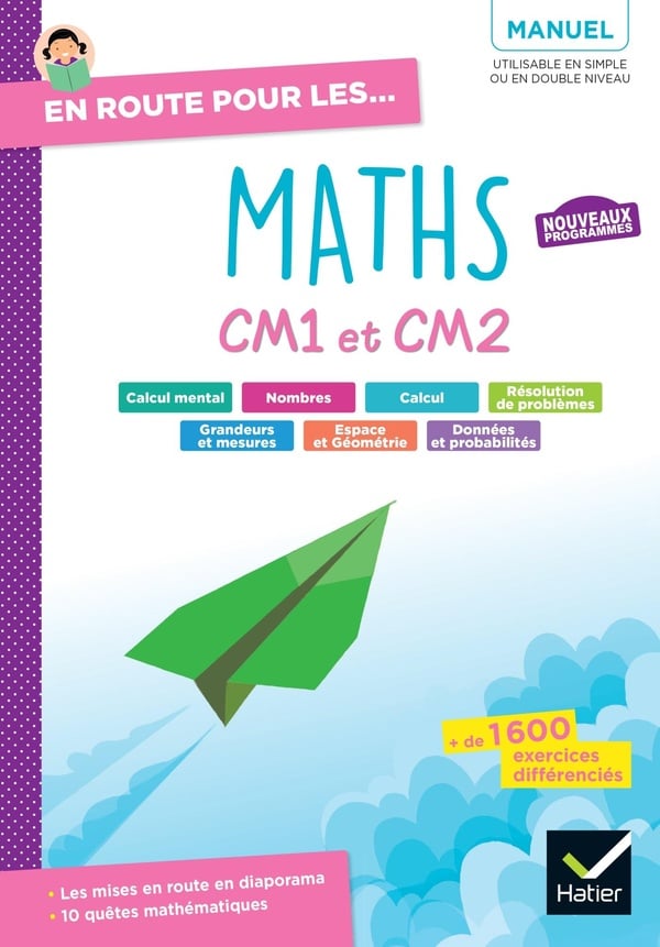 En route pour les maths : CM1, CM2 - Manuel élève (édition 2026 ...