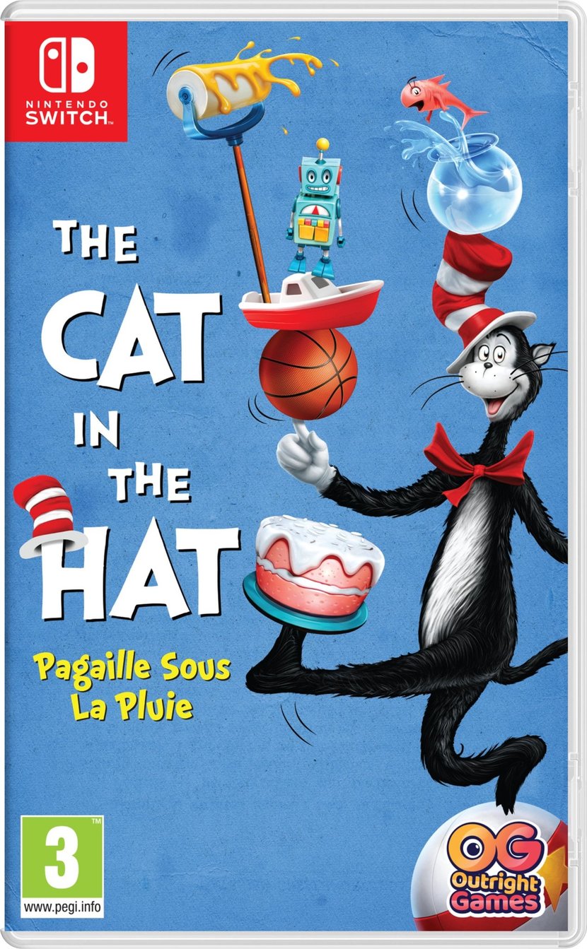 The Cat in the Hat : Pagaille Sous La Pluie- Jeux Switch | Cultura
