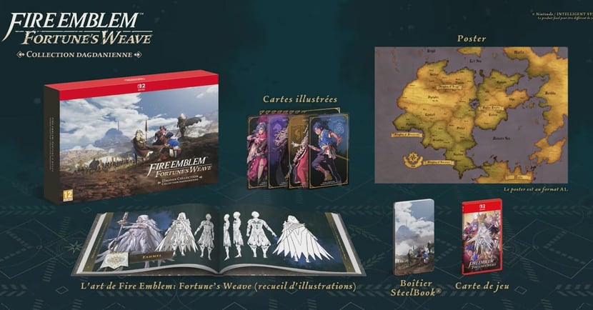 Fire Emblem : Fortune's Weave Collection Dagdanienne - Nintendo Switch ...