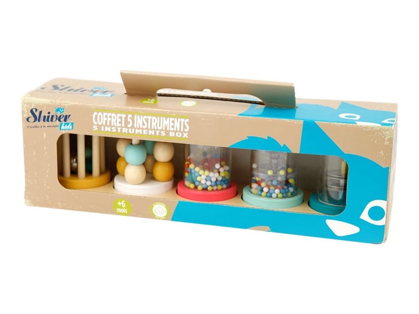 Coffret 5 instruments - Shiver Kids - Batterie électronique | Cultura