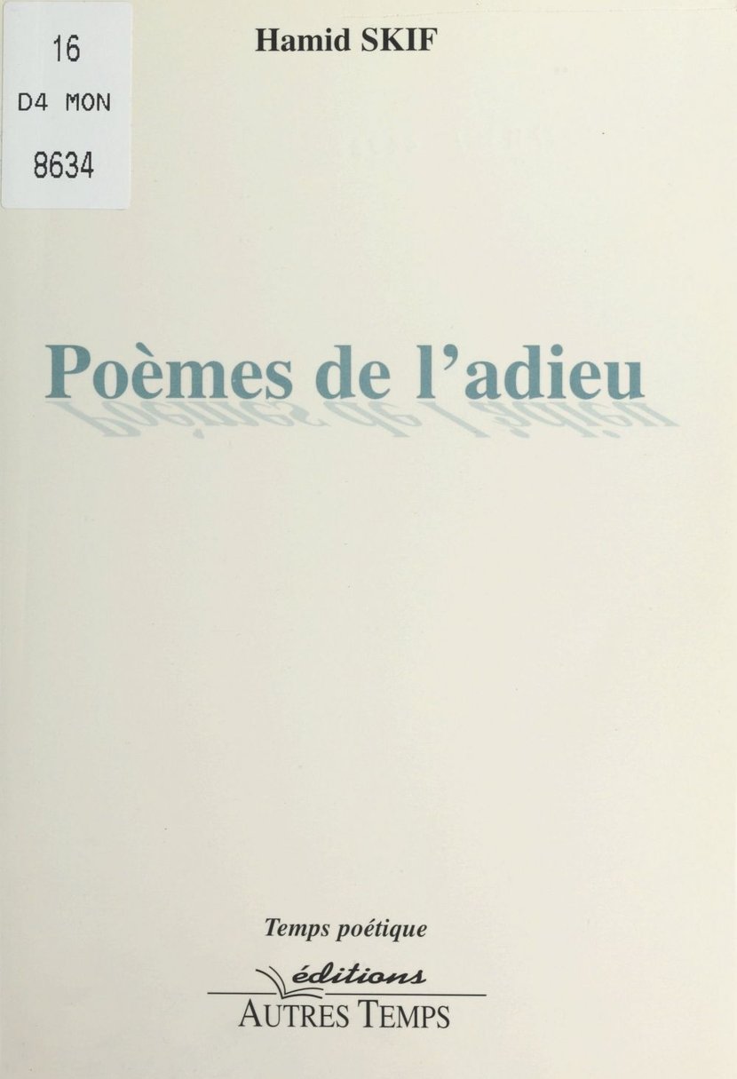 Poèmes de l'adieu - 9782402372633 - Ebook Poésie - Ebook littérature ...