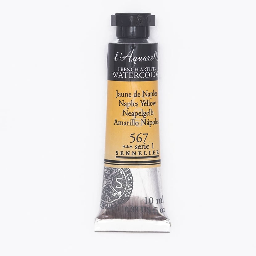 Aquarelle extra fine - Jaune de Naples n°567 - série 1 - 10 ml ...