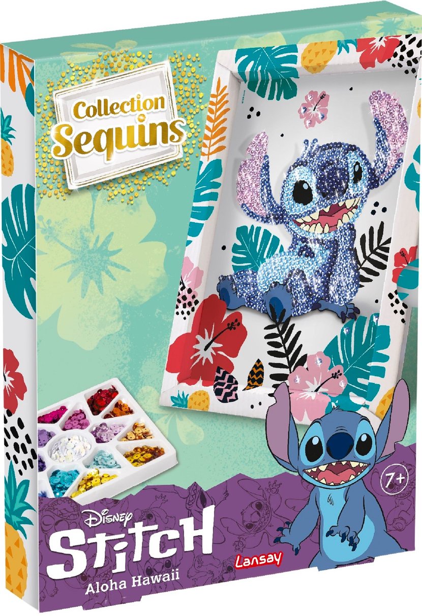 Collection sequins Stitch - Lilo et Stitch - Lansay- Coffrets Créatifs ...