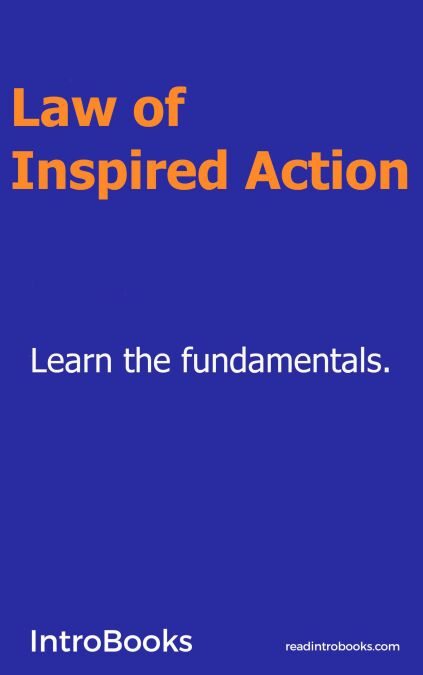 Law of Inspired Action | Cultura