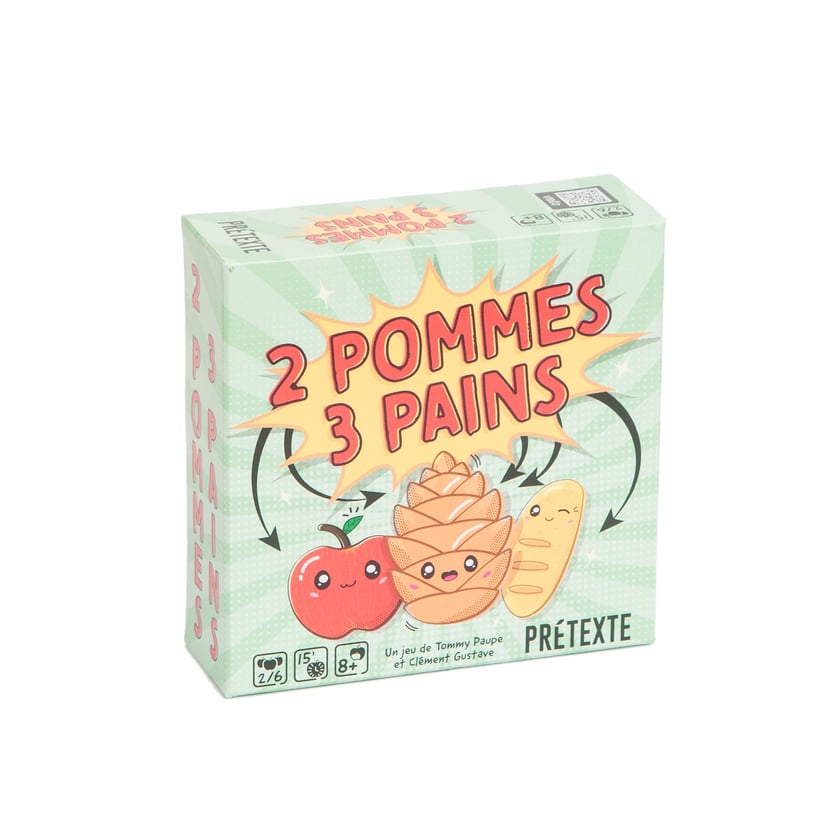 2 Pommes 3 Pains - Pretexte - Jeux d'ambiance | Cultura