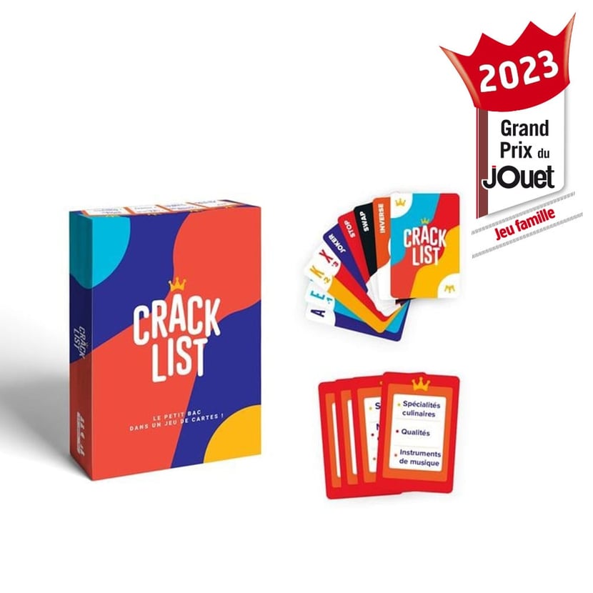 Crack List - Jeux d'ambiance | Cultura