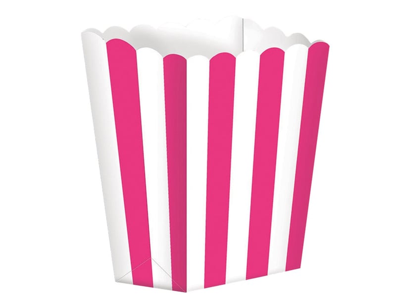 Boite popcorn - fuchsia - Présentoirs à Gâteaux - Boîtes à Gâteaux ...