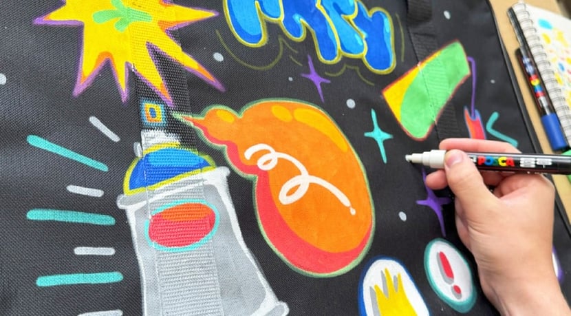 Marqueur pointe conique moyenne - Posca - Rouge - PC5M - Les Marqueurs ...