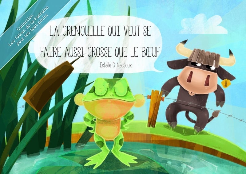 La grenouille qui veut se faire aussi grosse que le boeuf [kamishibai ...
