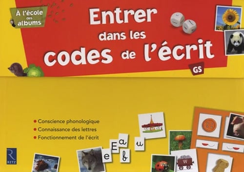 A L'ECOLE DES ALBUMS GS : entrer dans les codes de l'écrit - mallette ...