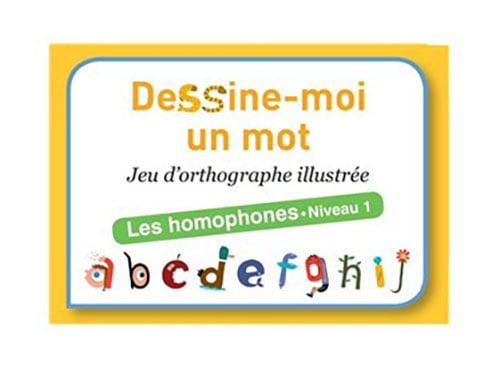 Dessine moi un mot les homophones niveau 1. - Montessori - Pédagogie ...