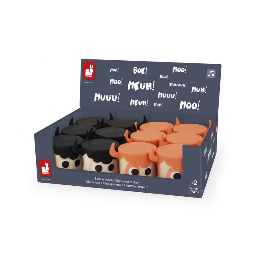 Boite A Meuh Avec Cornes- Jeux d'éveil | Cultura