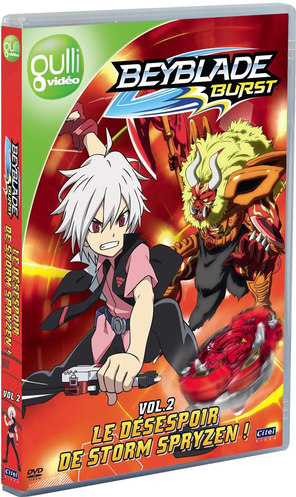 Beyblade Burst - Vol. 2 : Le désespoir de Storm Spryzen ! - Mangas ...