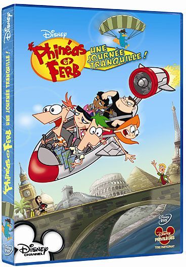 Phineas et Ferb - Une journée tranquille - DVD Jeunesse - famille - Films DVD & Blu-ray | Cultura