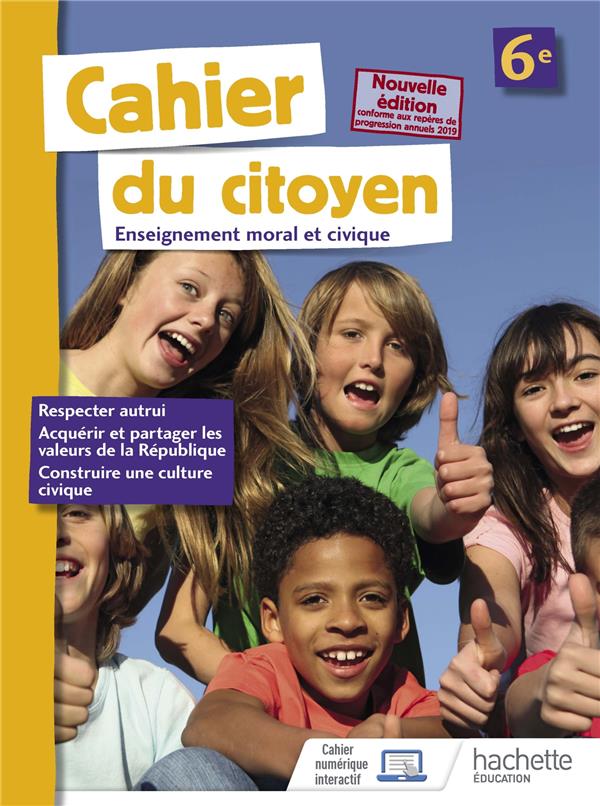 Le Cahier Du Citoyen 6e édition 2019 Jeanne Cador Nathalie Plaza