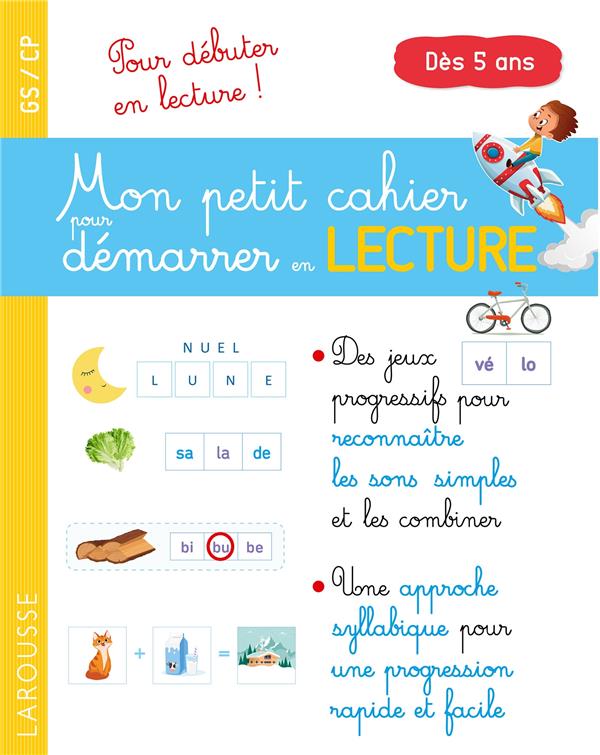 Mon petit cahier pour démarrer en lecture : Collectif - 2036002536 ...