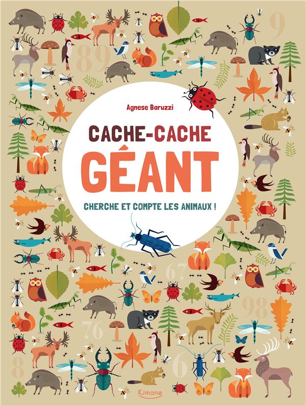 Cache-cache géant - cherche et compte les animaux ! : Agnese Baruzzi ...