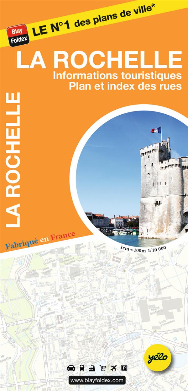 Plan la rochelle (avec livret) | Cultura