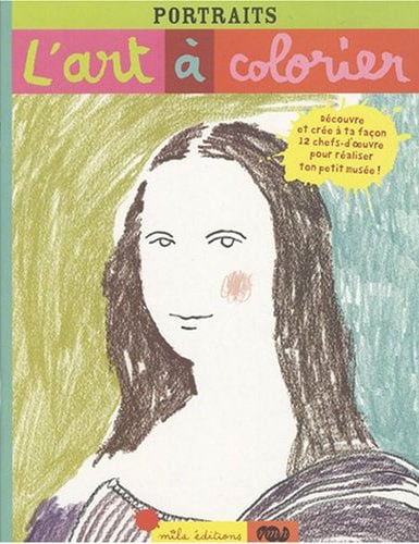 L'art à colorier - portraits - 2840065282 - Loisirs créatifs - Livres ...